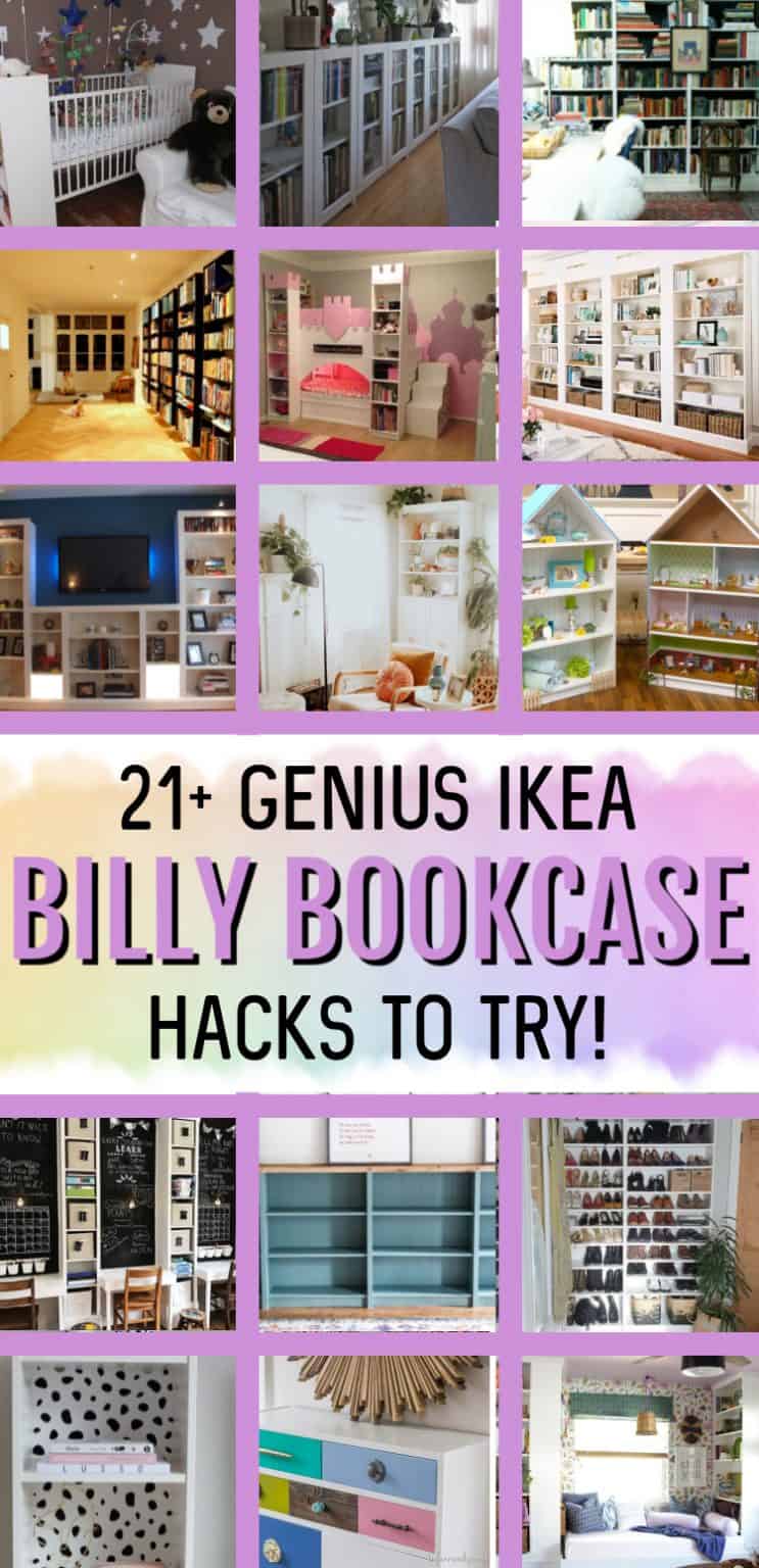 22 IKEA Billy Bookcase Hacks | Tiny Tree Decor 2025