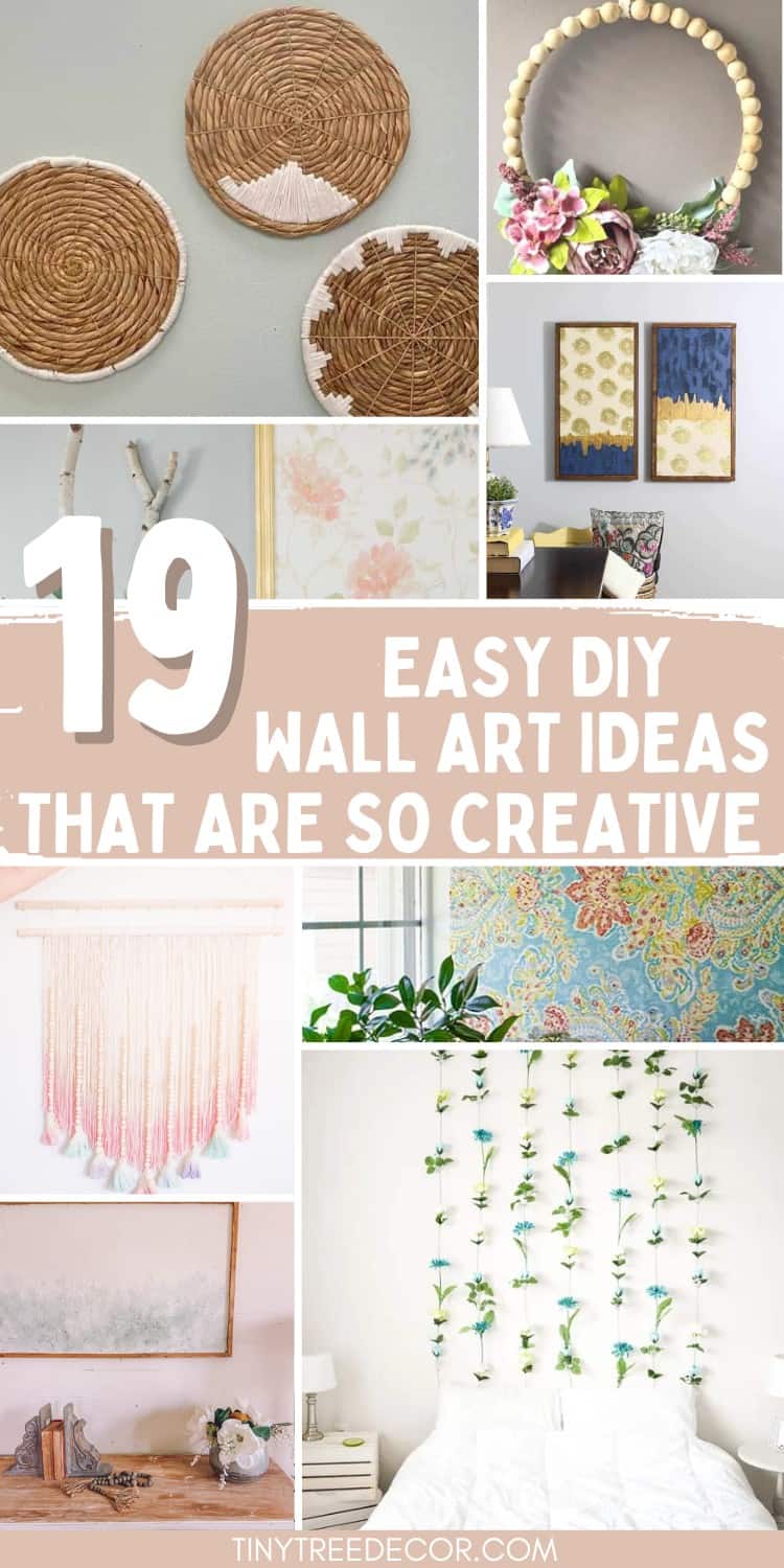 15 DIY Wall Art Ideas diy Home Decor That s Easy And Fun To Make