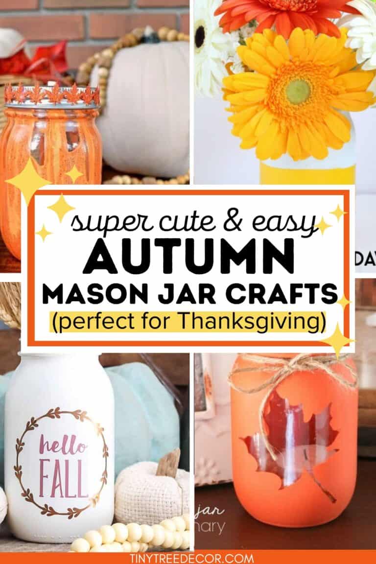 26 DIY Fall Mason Jar Crafts | Tiny Tree Decor 2025 Tiny Tree Decor