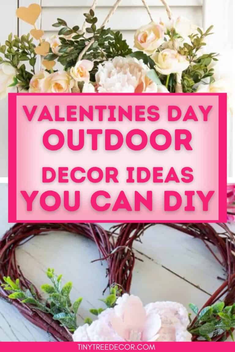 Easy DIY Outdoor Valentine's Day Decor Ideas to Spread the Love | Tiny ...