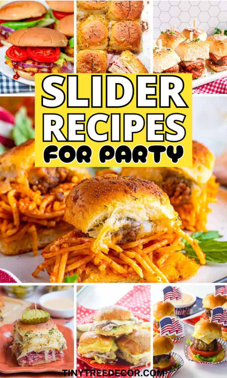 The Best Slider Recipes for Parties or Gatherings | Tiny Tree Decor